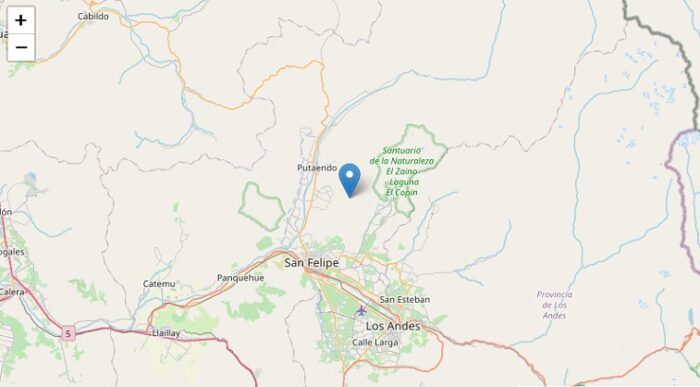 Mapa de la Provincia de San Felipe